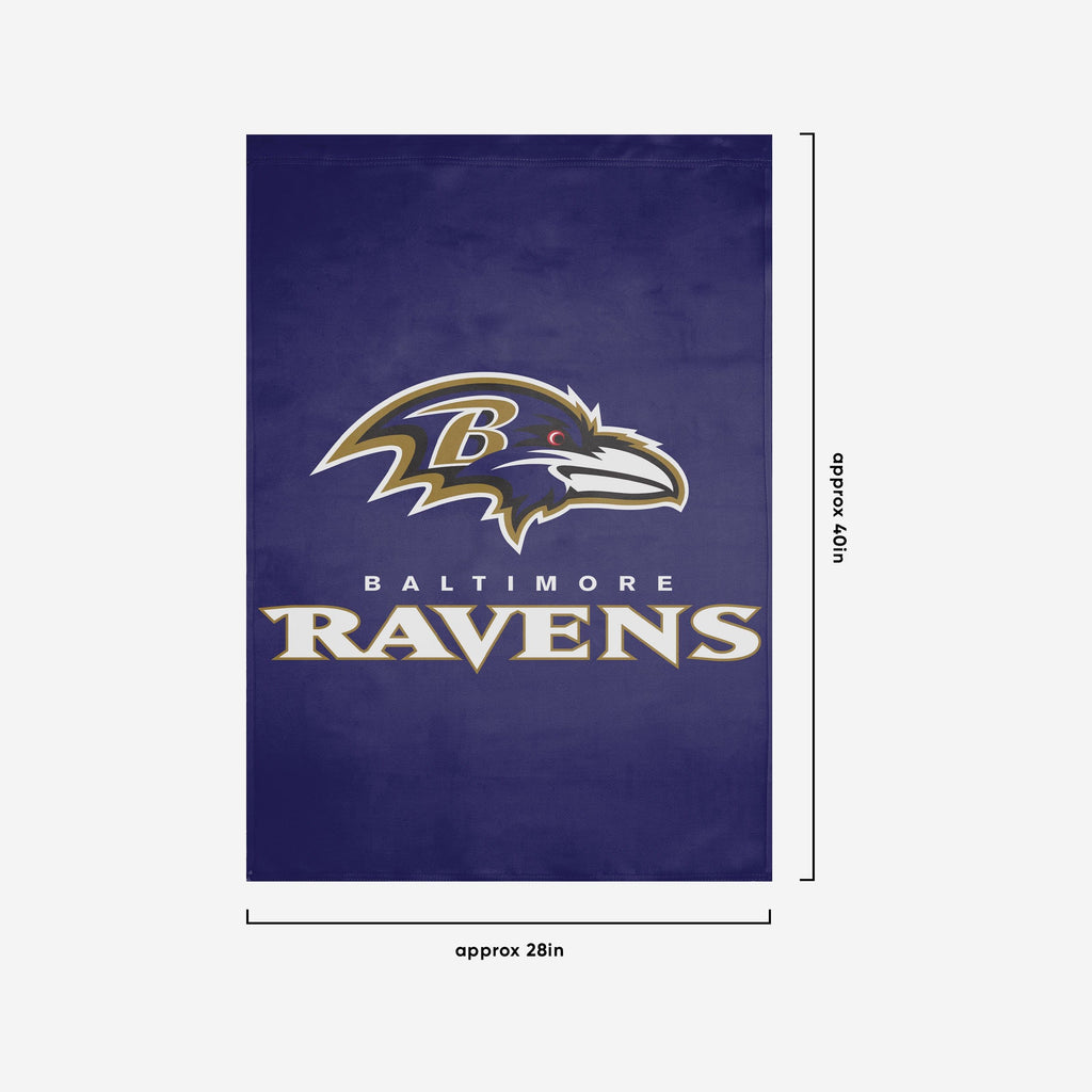 Baltimore Ravens Solid Vertical Flag FOCO