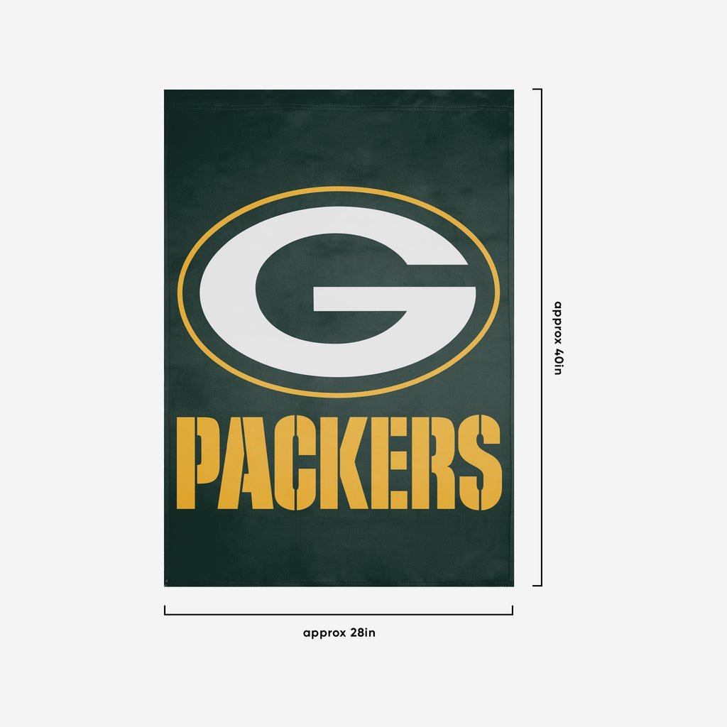 Green Bay Packers Solid Vertical Flag FOCO