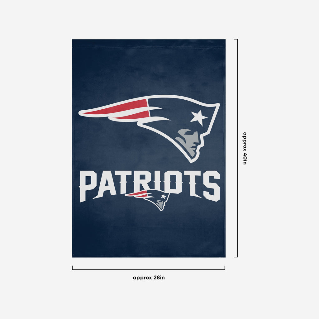 New England Patriots Solid Vertical Flag FOCO