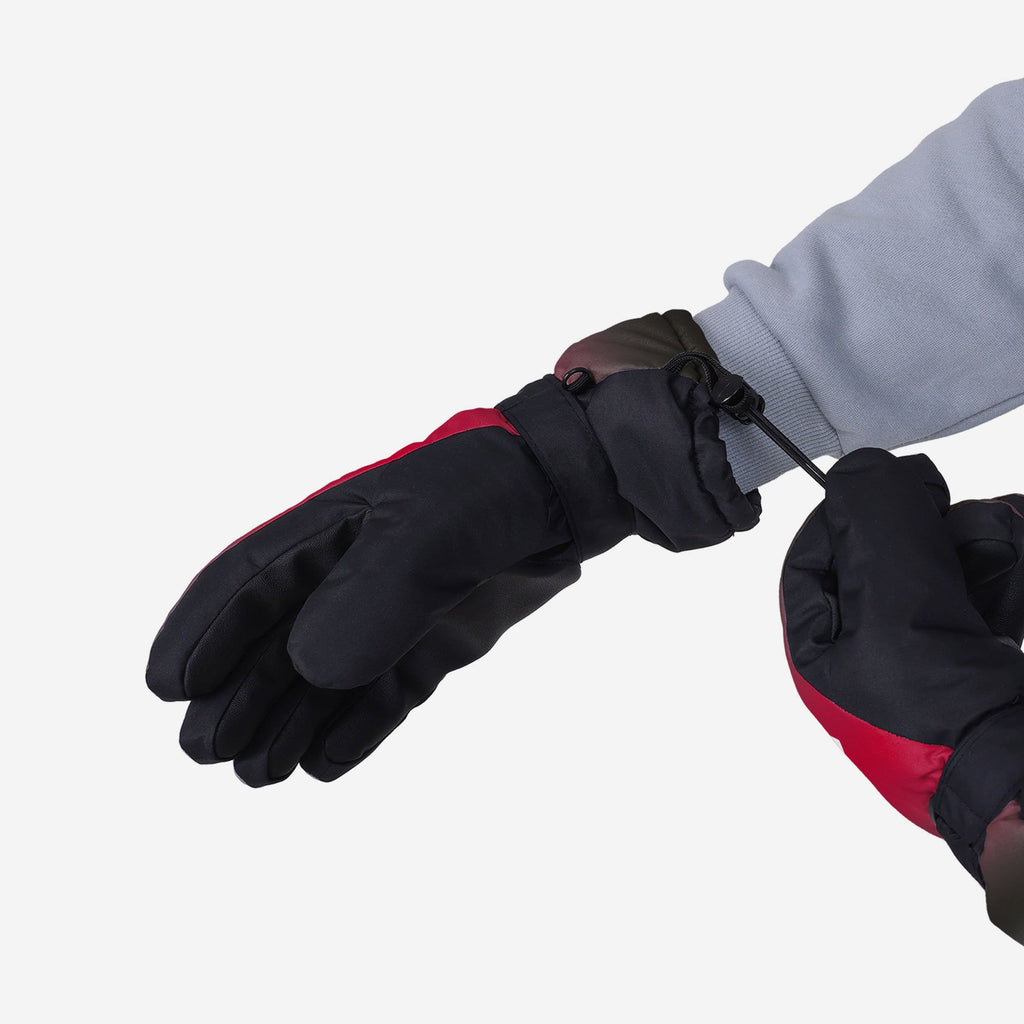 Wisconsin Badgers Gradient Big Logo Insulated Gloves FOCO