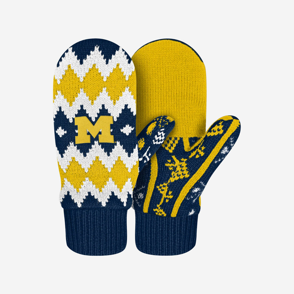 Michigan Wolverines Mittens FOCO