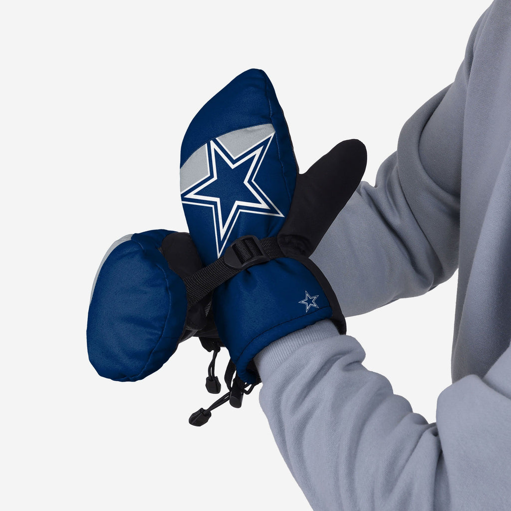 Dallas Cowboys Frozen Tundra Insulated Mittens FOCO