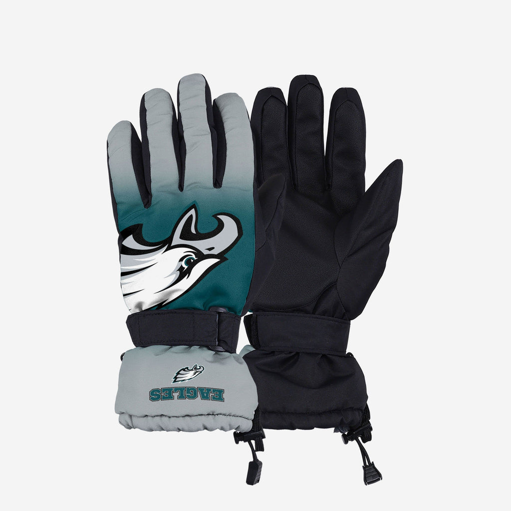 Philadelphia Eagles Gradient Logo Insulated Gloves FOCO