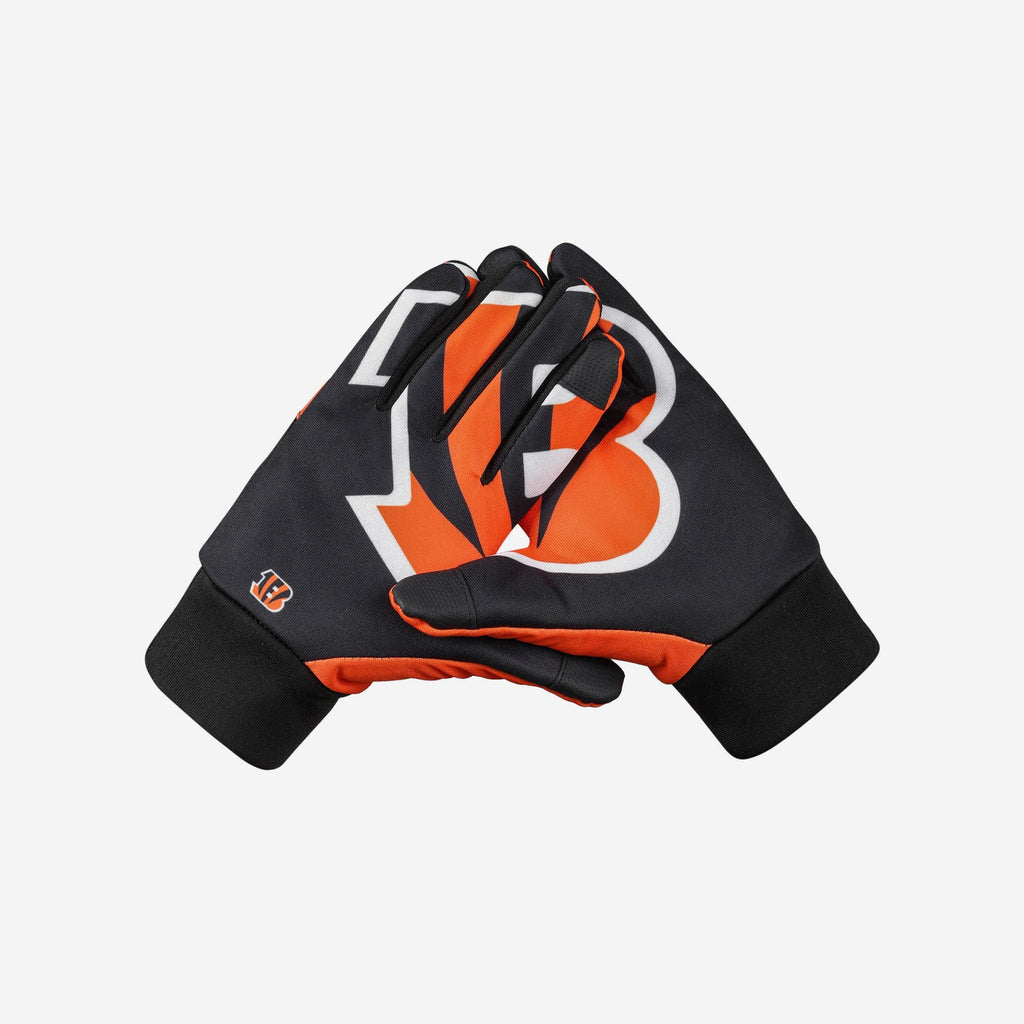 Cincinnati Bengals Palm Logo Texting Gloves FOCO