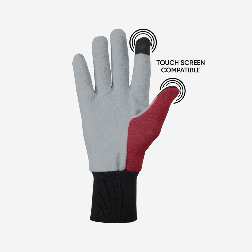 Alabama Crimson Tide Colored Texting Utility Gloves FOCO