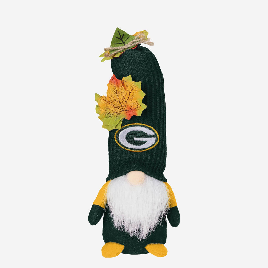 Green Bay Packers Mixed Material Harvest Plush Gnome FOCO