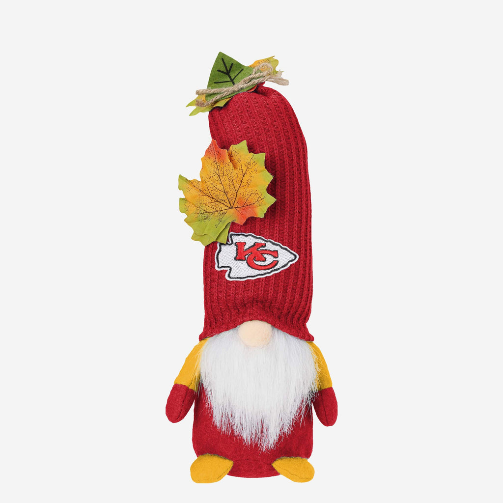 Kansas City Chiefs Mixed Material Harvest Plush Gnome FOCO
