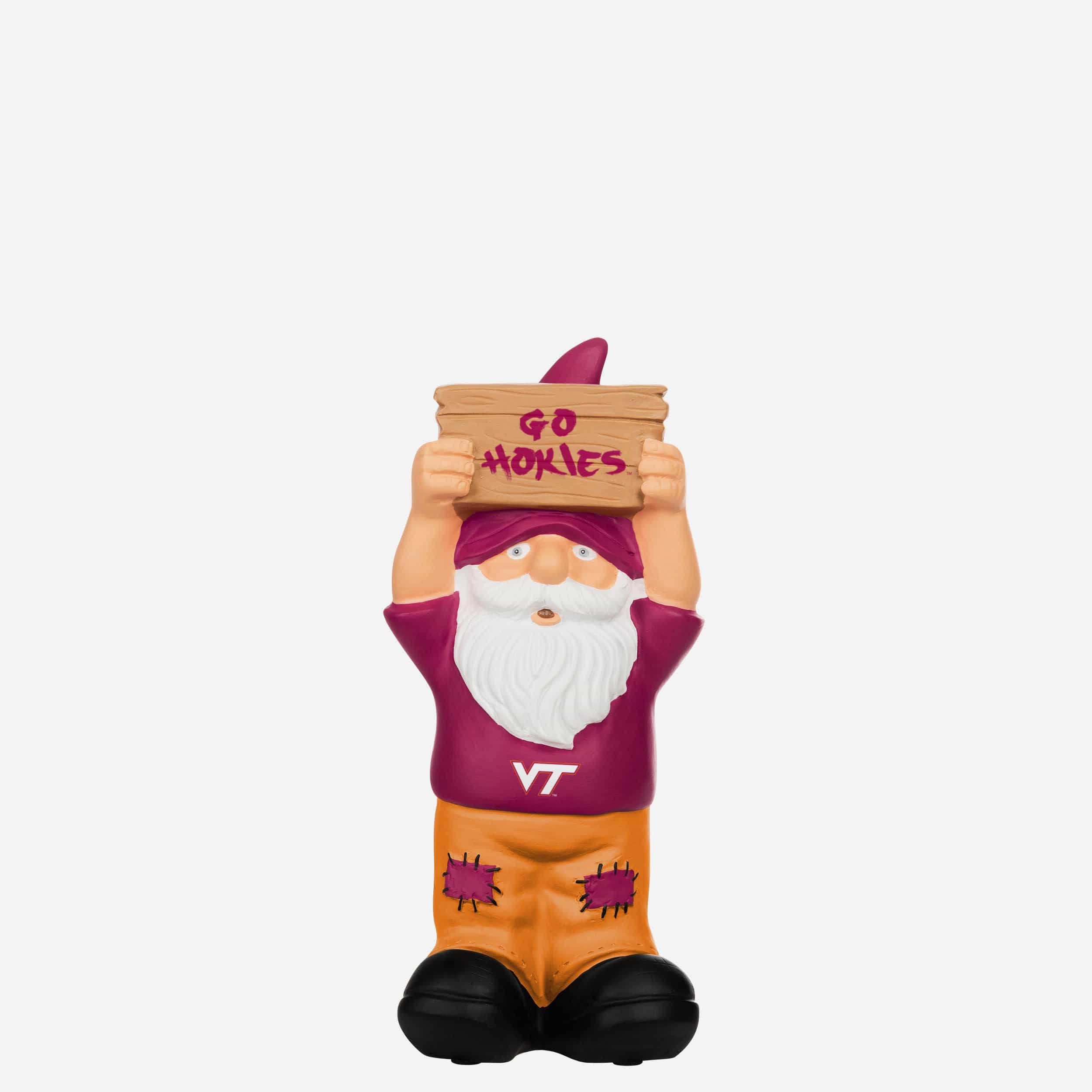 Virginia Tech Hokies Slogan Sign Mini Gnome FOCO