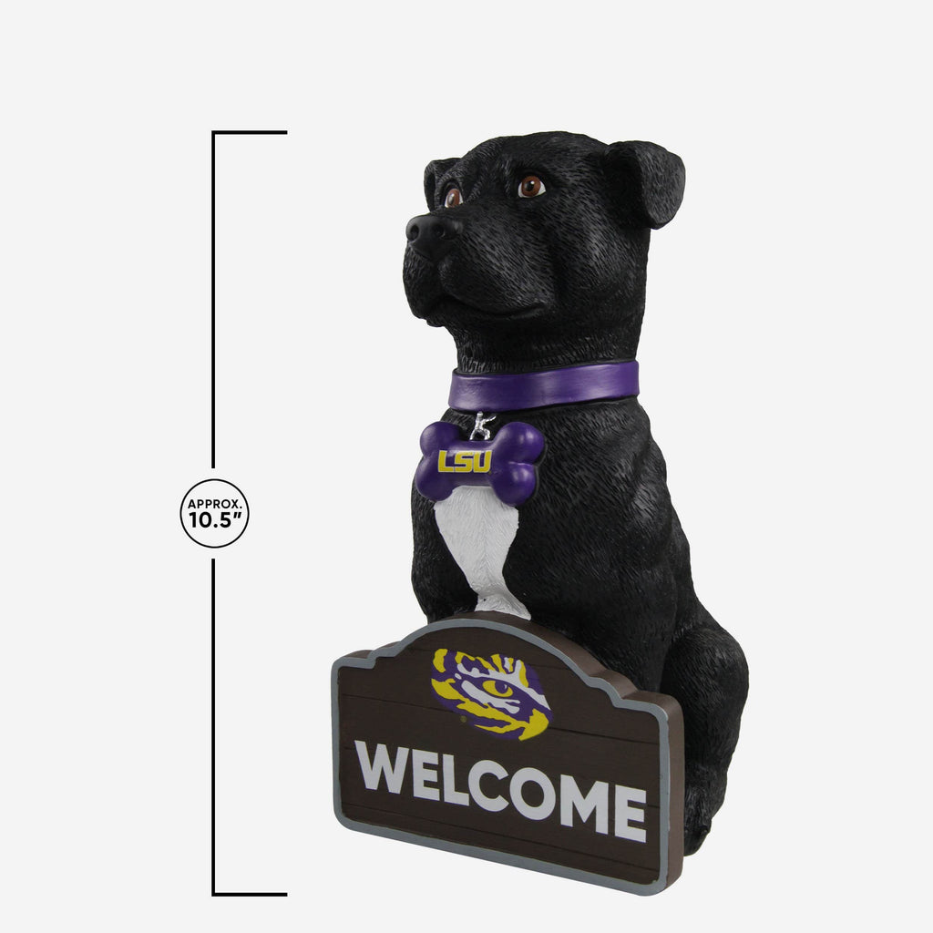 LSU Tigers American Staffordshire Terrier Statue FOCO