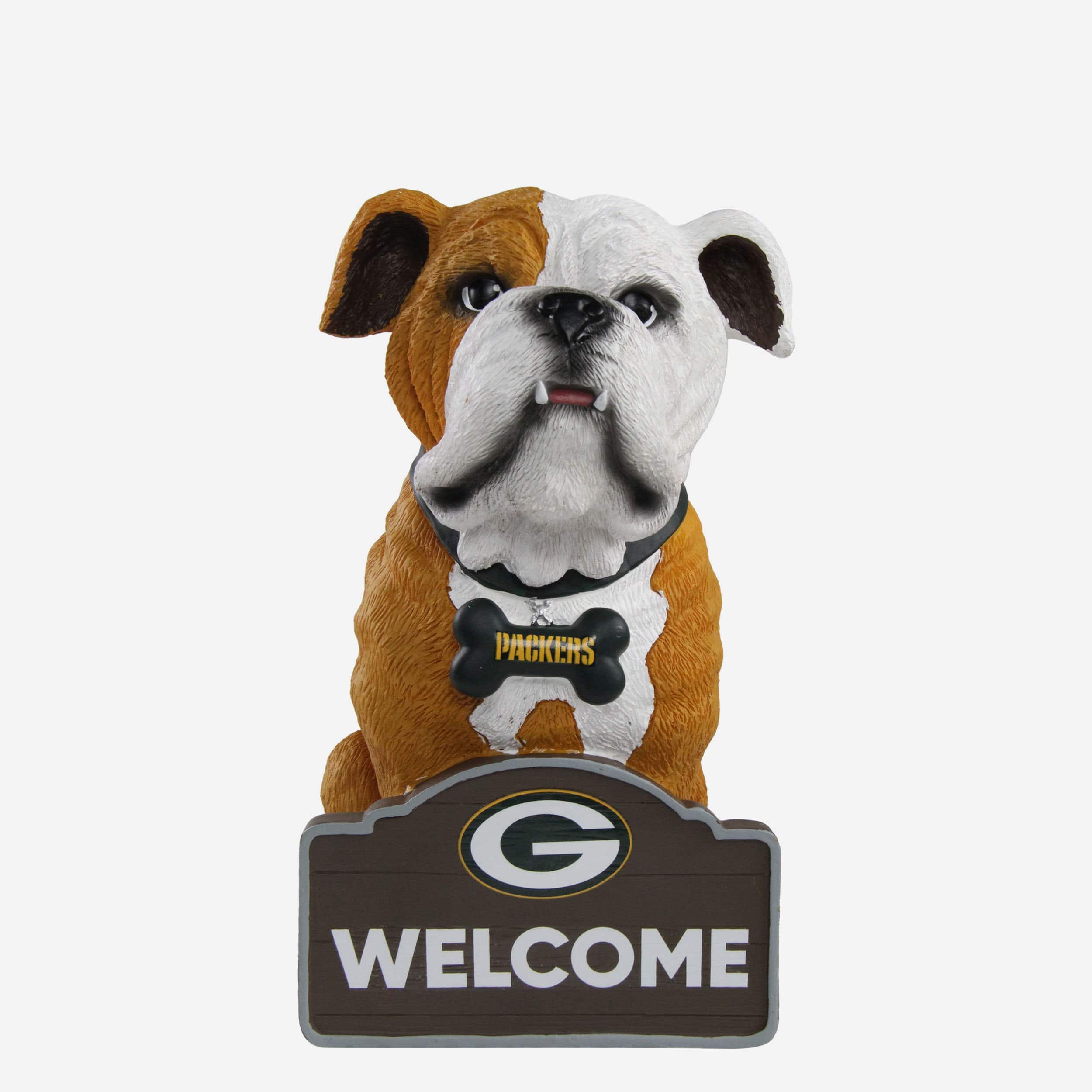 Green Bay Packers Bulldog Statue FOCO