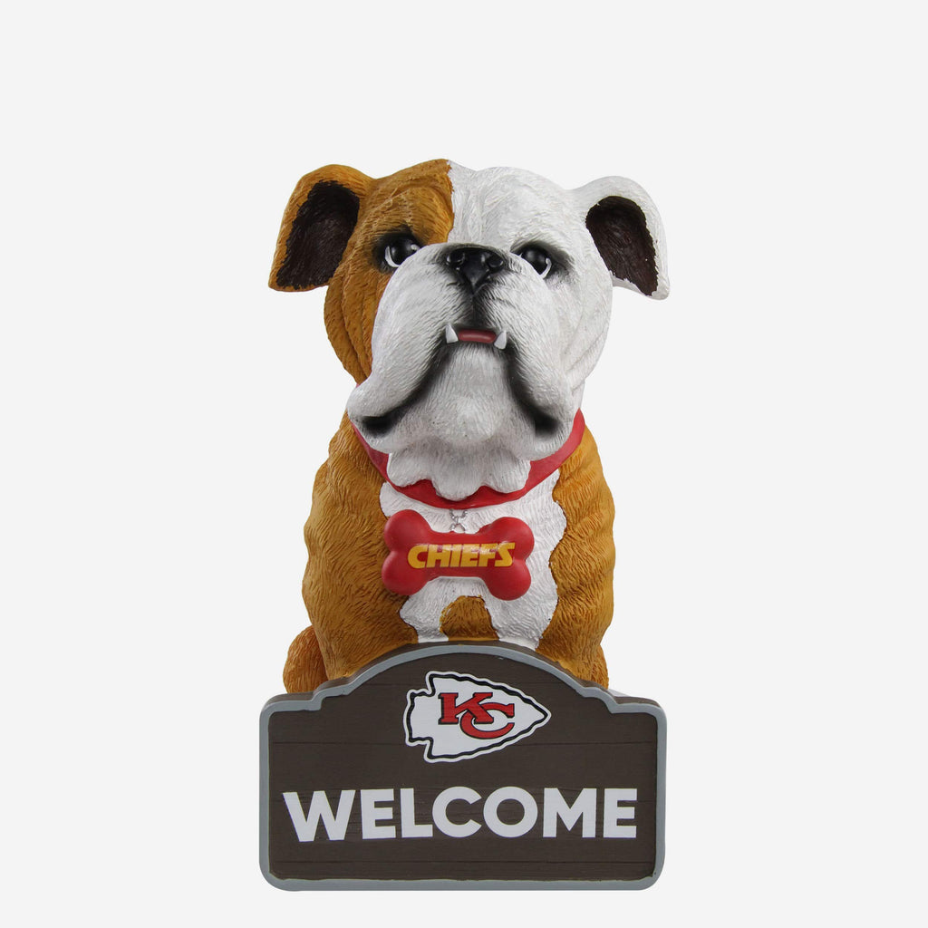 Kansas City Chiefs Bulldog Statue FOCO