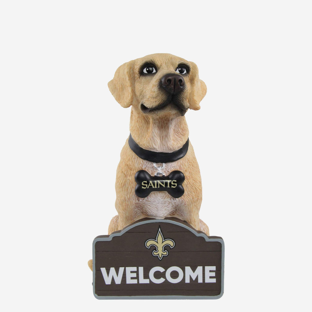 New Orleans Saints Yellow Labrador Statue FOCO