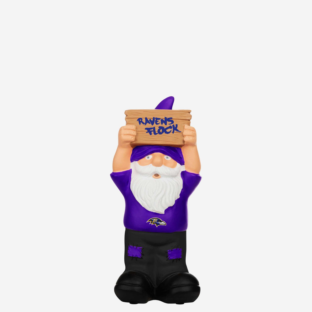 Baltimore Ravens Slogan Sign Mini Gnome FOCO