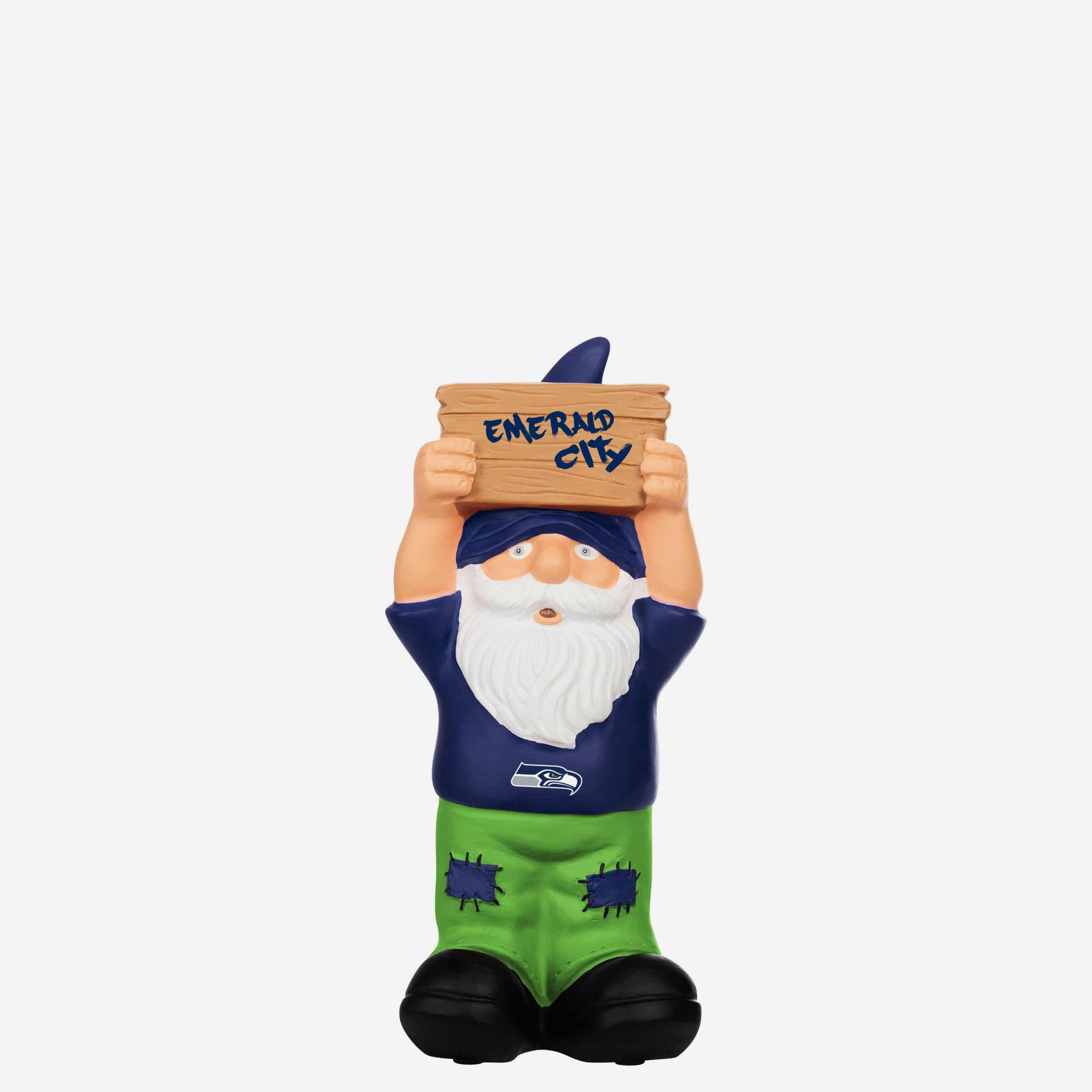 Seattle Seahawks Slogan Sign Mini Gnome FOCO