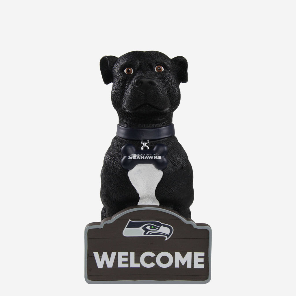 Seattle Seahawks American Staffordshire Terrier Statue FOCO