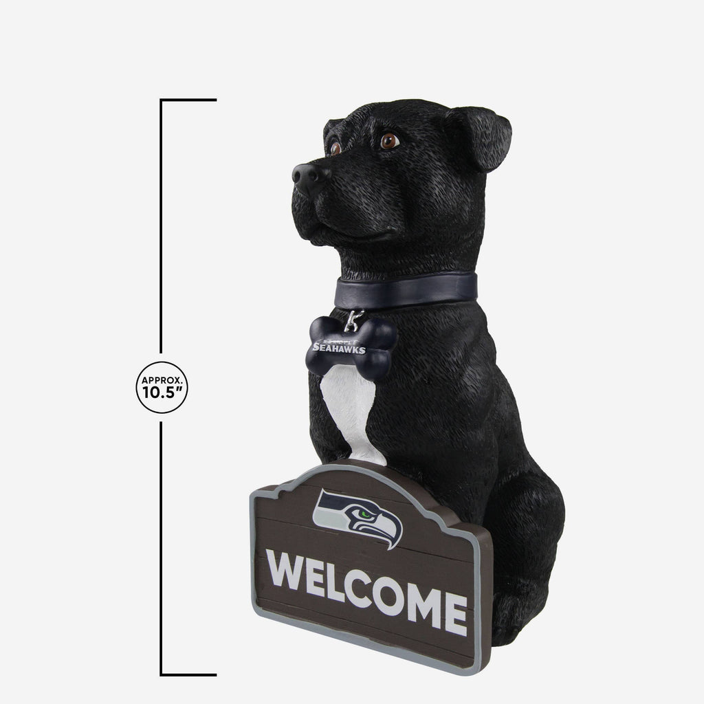 Seattle Seahawks American Staffordshire Terrier Statue FOCO