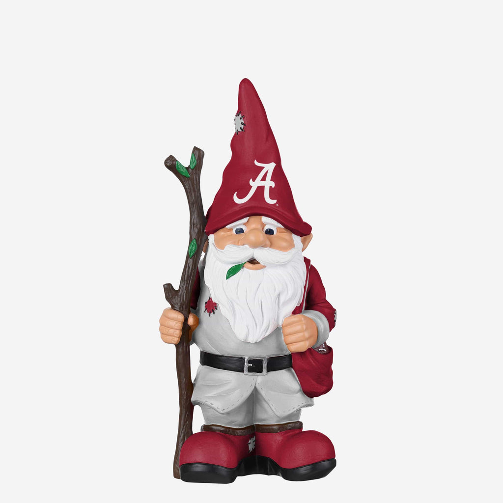 Alabama Crimson Tide Holding Stick Gnome FOCO