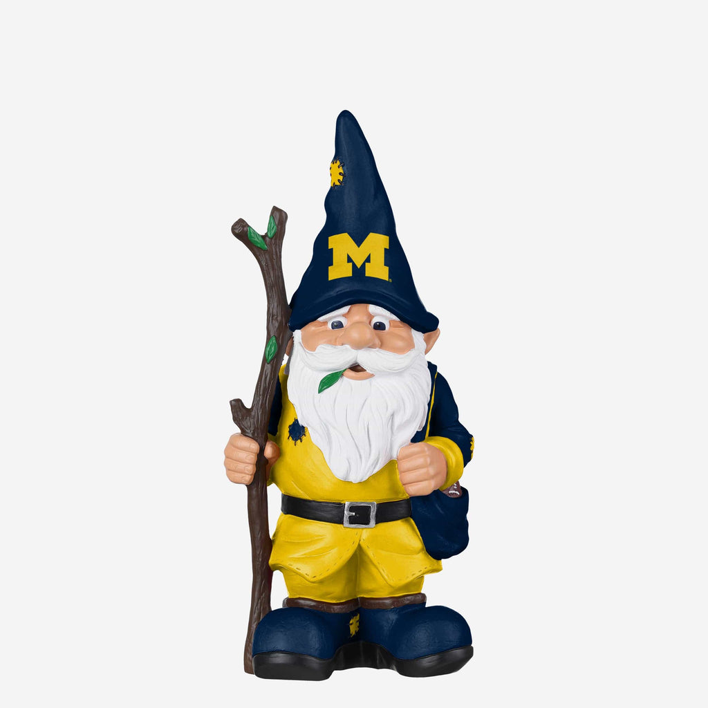 Michigan Wolverines Holding Stick Gnome FOCO