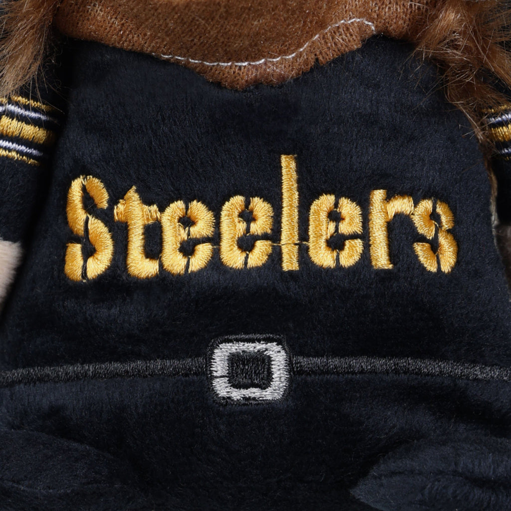 Pittsburgh Steelers Bearded Stocking Cap Plush Gnome FOCO