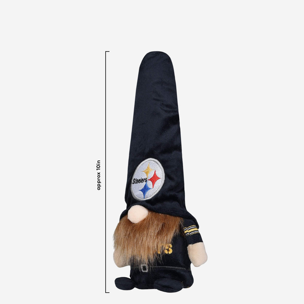 Pittsburgh Steelers Bearded Stocking Cap Plush Gnome FOCO