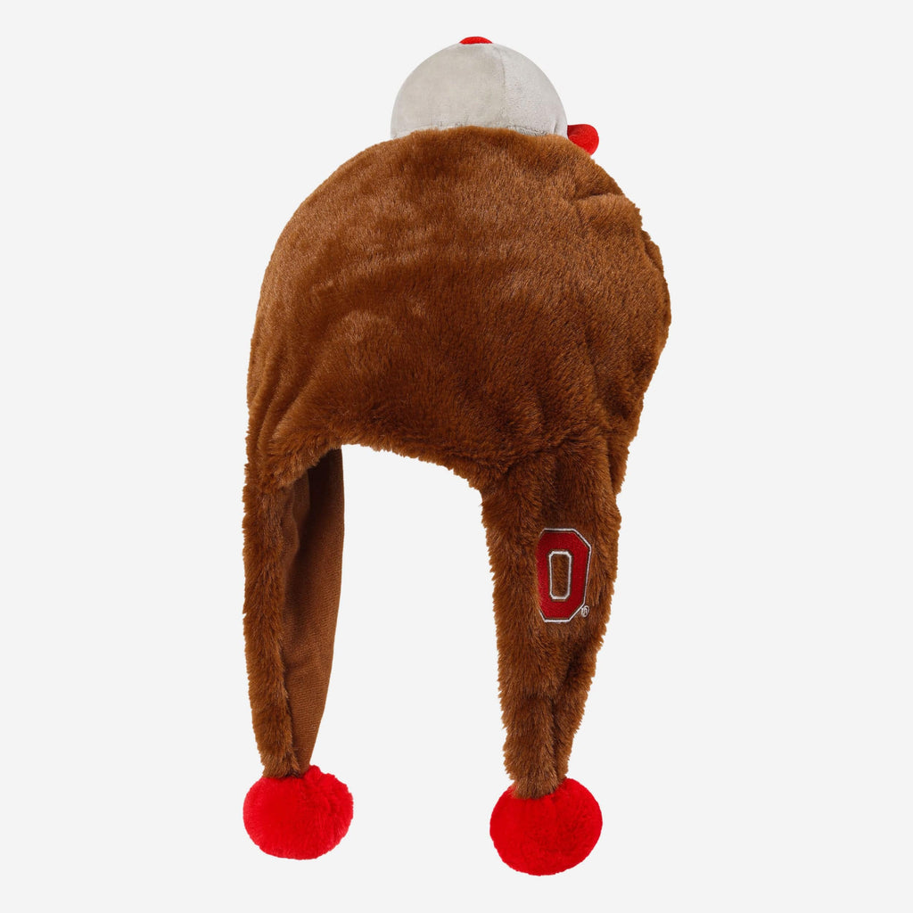 Brutus Buckeye Ohio State Buckeyes Mascot Plush Hat FOCO