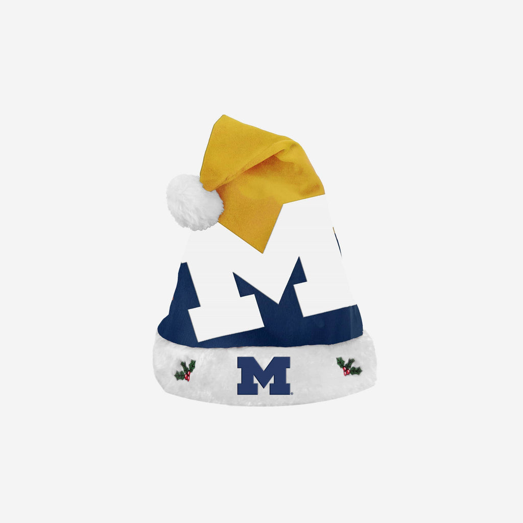 Michigan Wolverines Season Spirit Basic Santa Hat FOCO