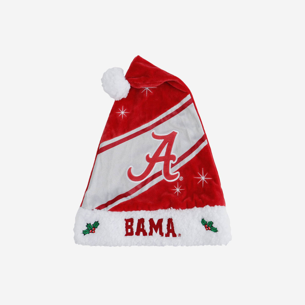 Alabama Crimson Tide High End Santa Hat FOCO