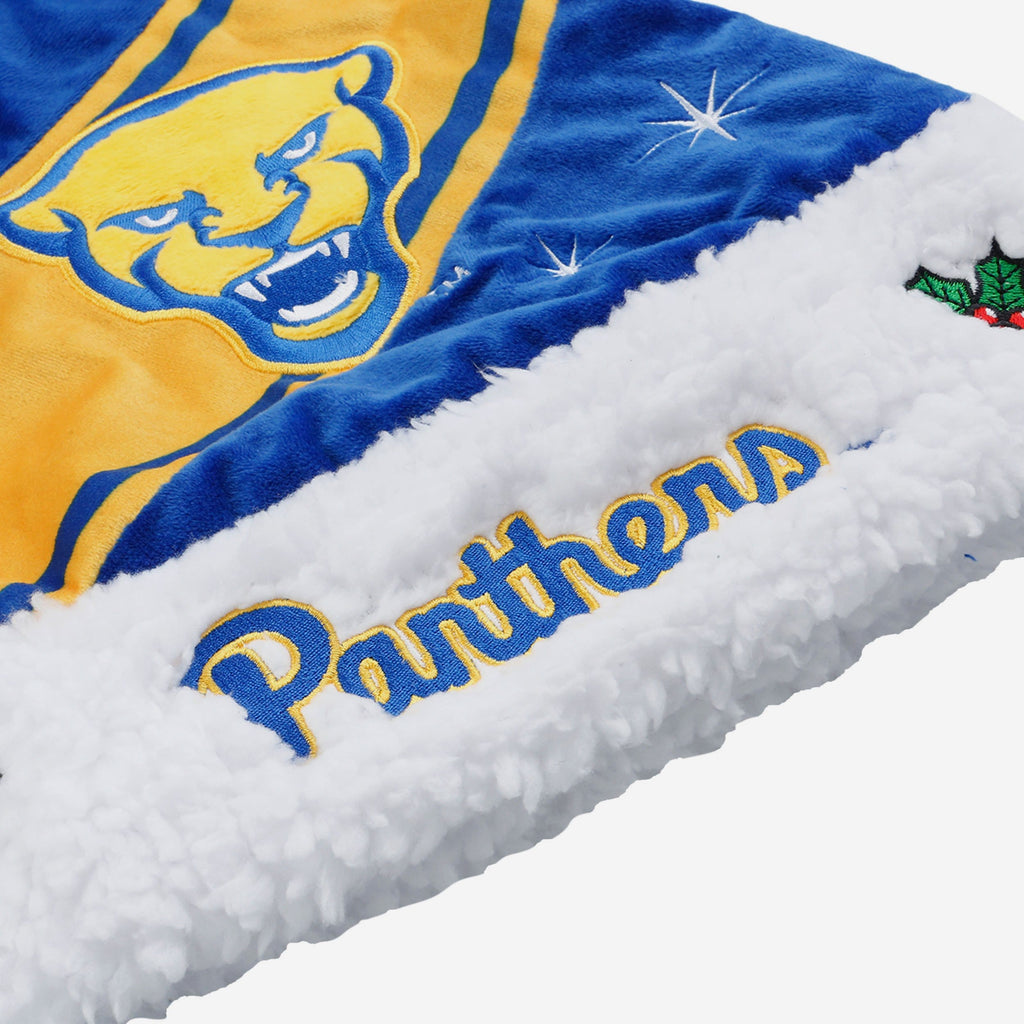 Pittsburgh Panthers High End Santa Hat FOCO