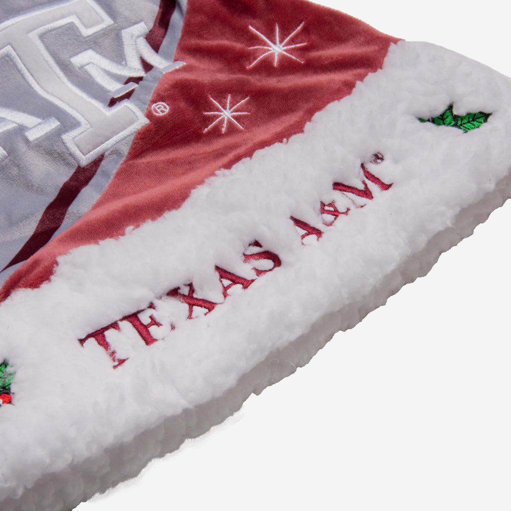 Texas A&M Aggies High End Santa Hat FOCO