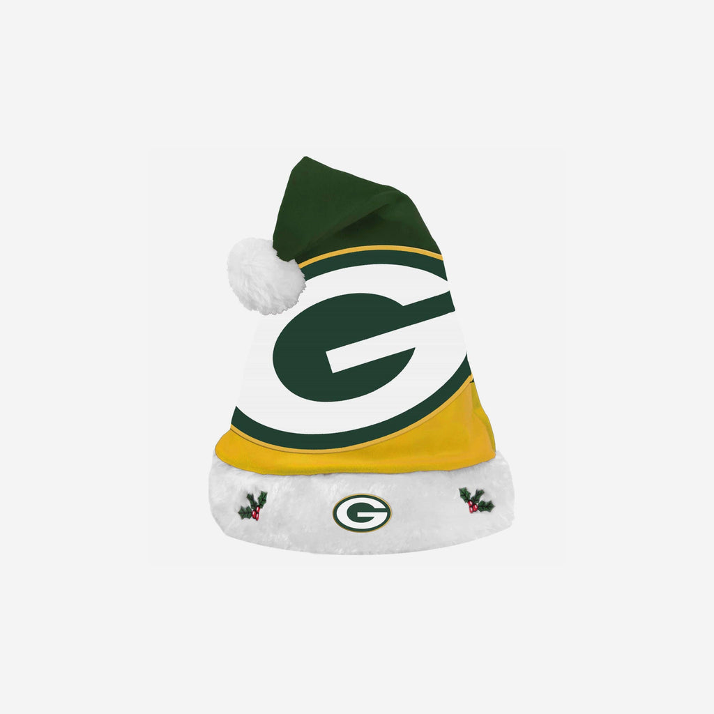 Green Bay Packers Season Spirit Basic Santa Hat FOCO