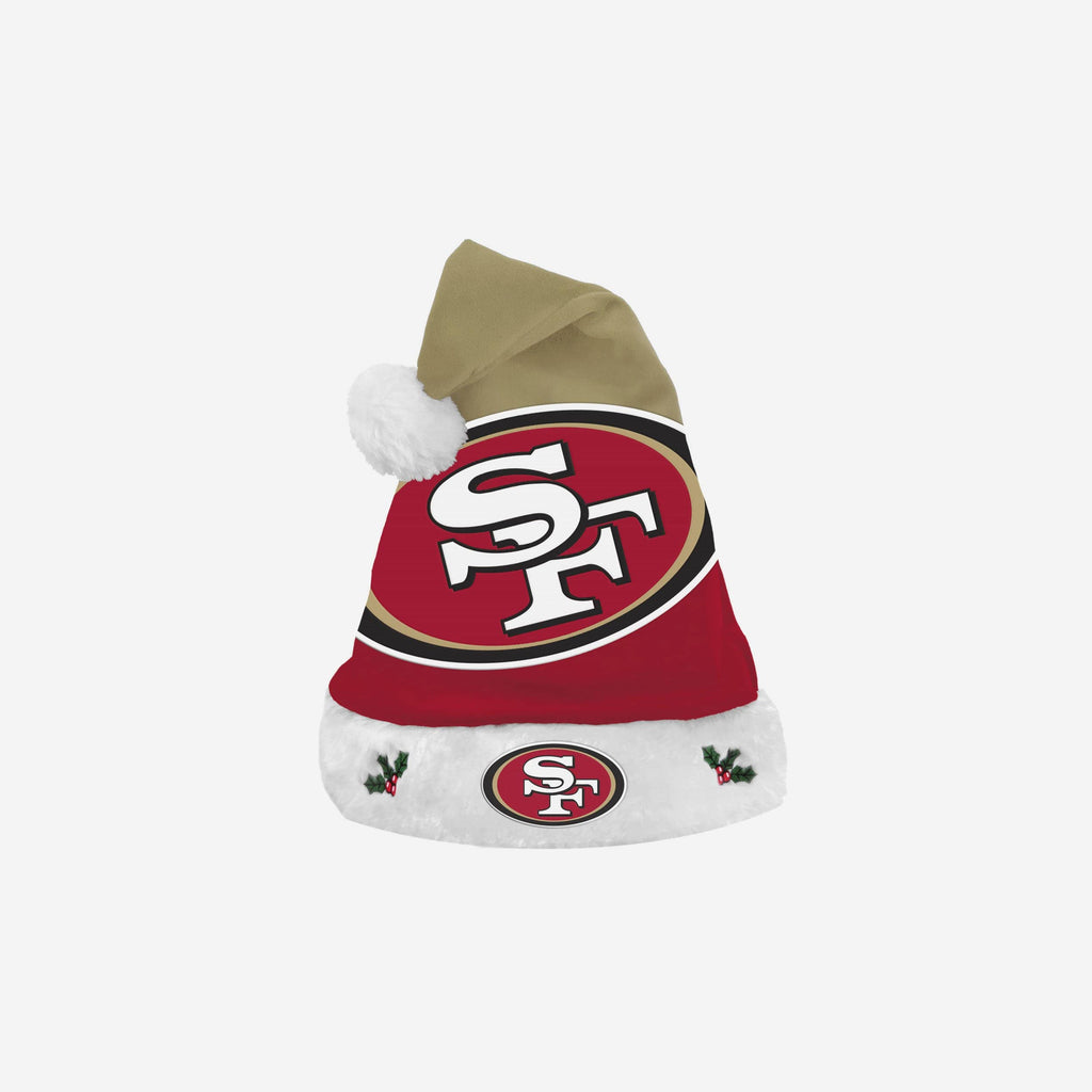 San Francisco 49ers Season Spirit Basic Santa Hat FOCO