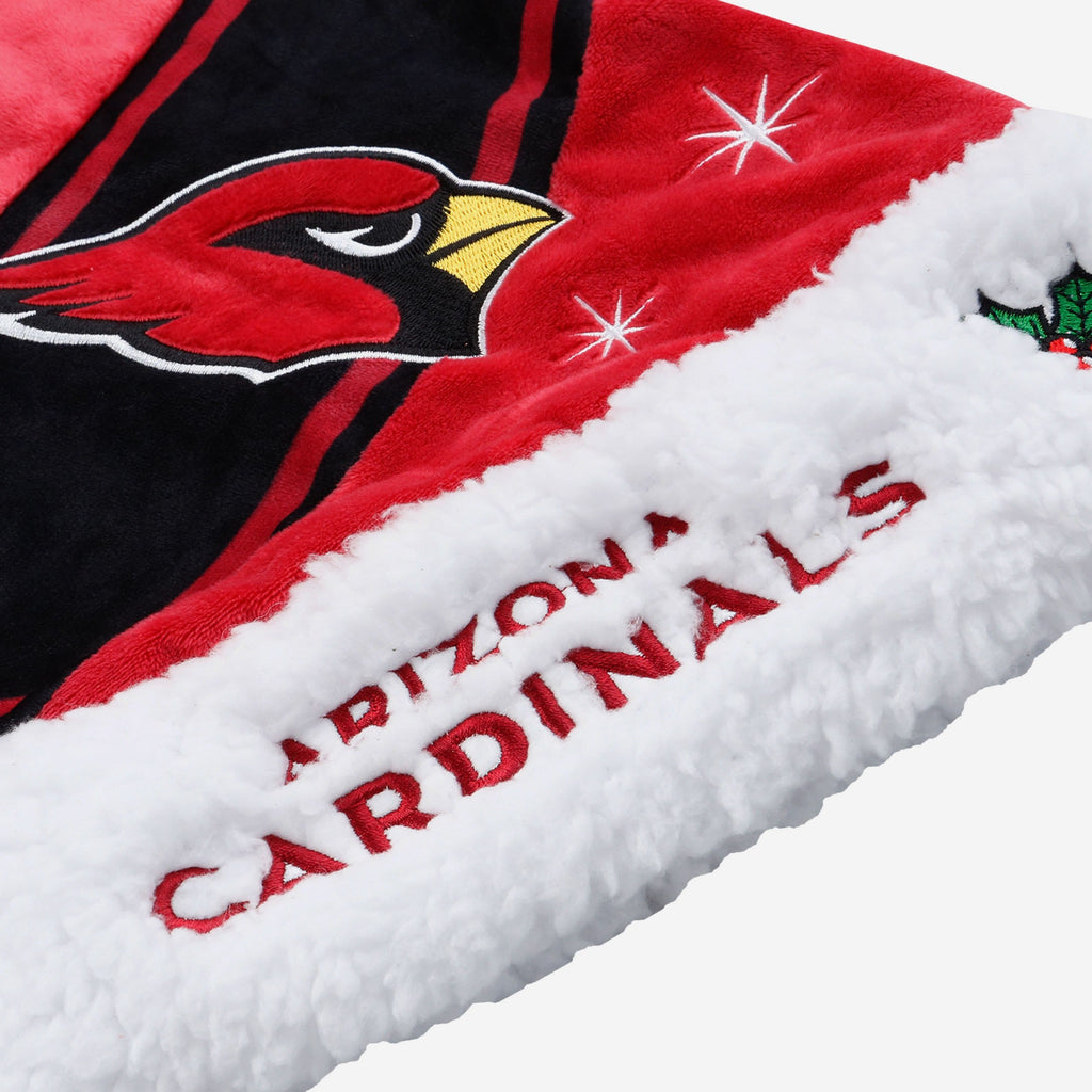 Arizona Cardinals High End Santa Hat FOCO