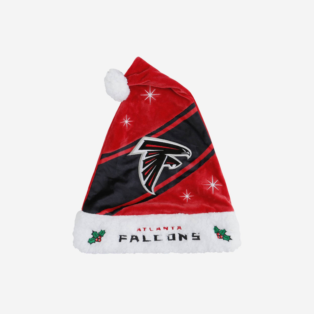 Atlanta Falcons High End Santa Hat FOCO
