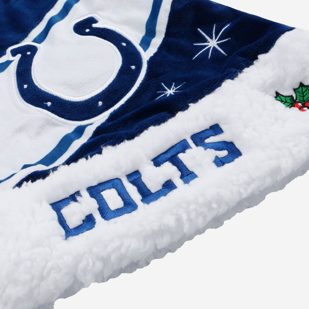 Indianapolis Colts High End Santa Hat FOCO