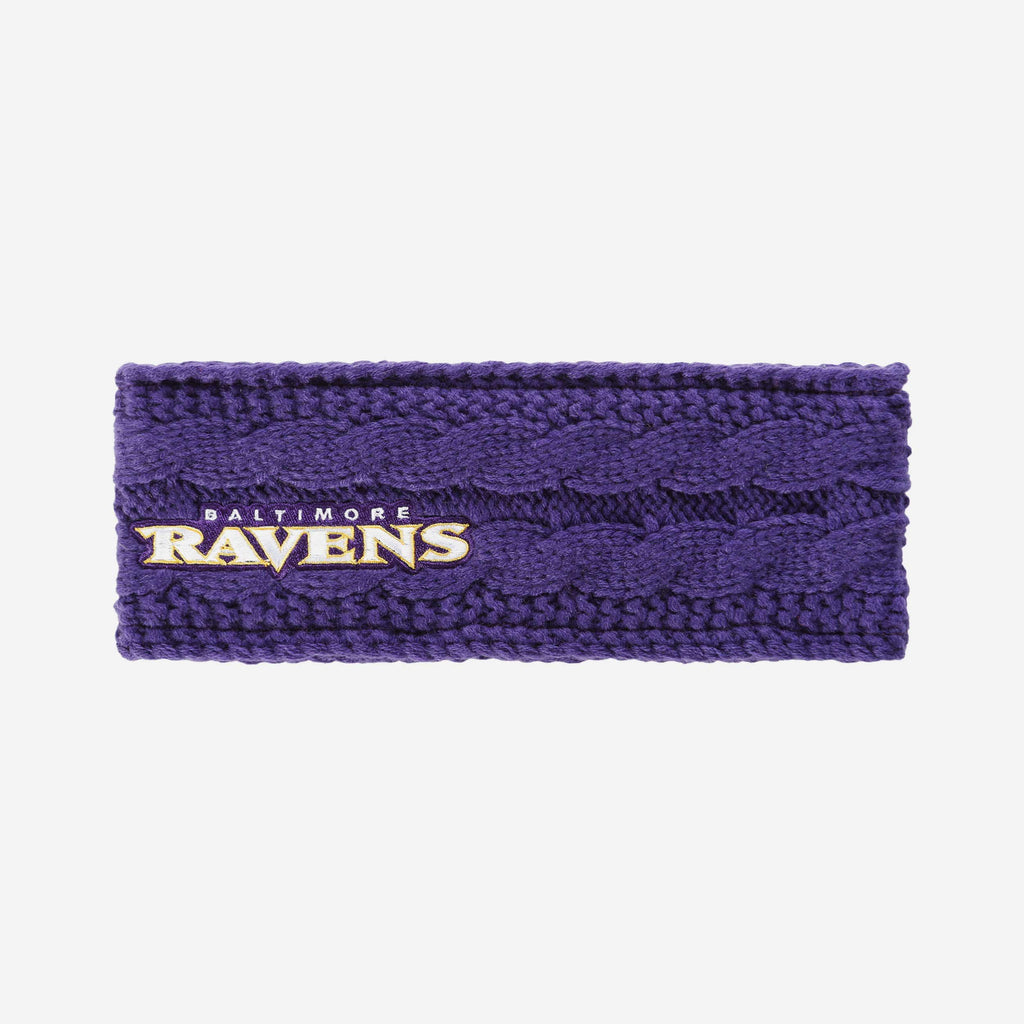 Baltimore Ravens Womens Knit Fit Headband FOCO