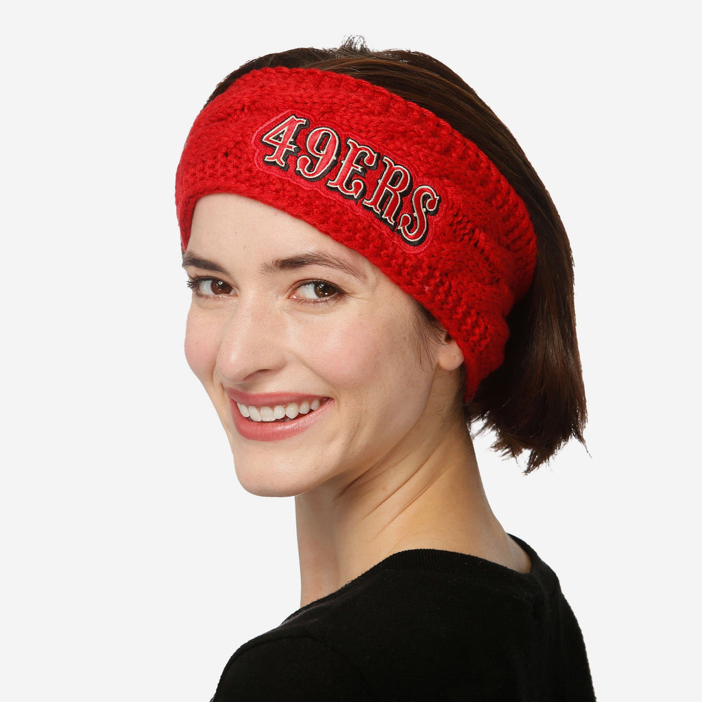 San Francisco 49ers Womens Knit Fit Headband FOCO
