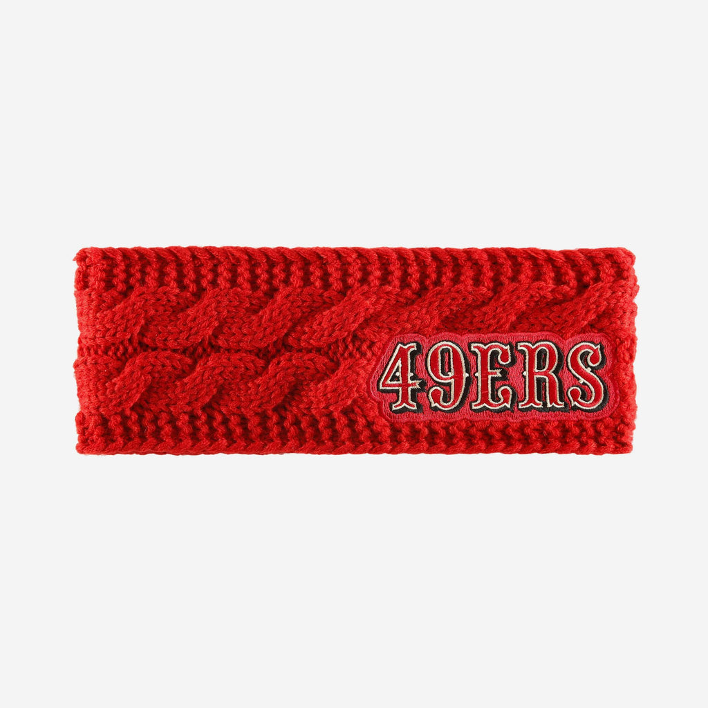 San Francisco 49ers Womens Knit Fit Headband FOCO