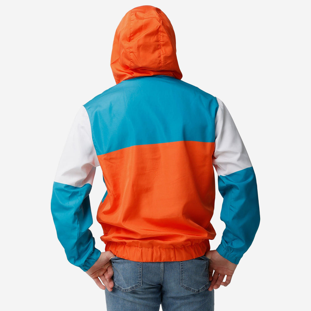 Miami Dolphins Warm-Up Windbreaker FOCO