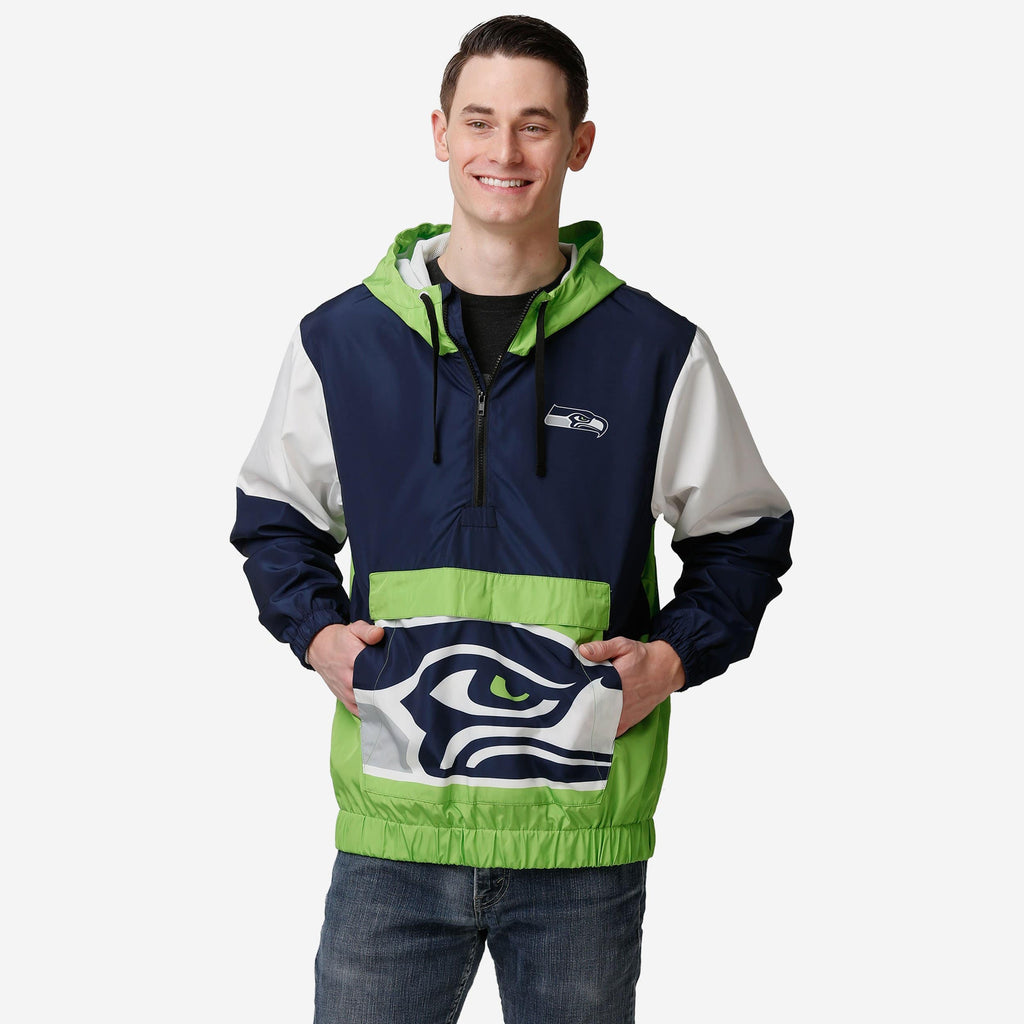 Seattle Seahawks Warm-Up Windbreaker FOCO
