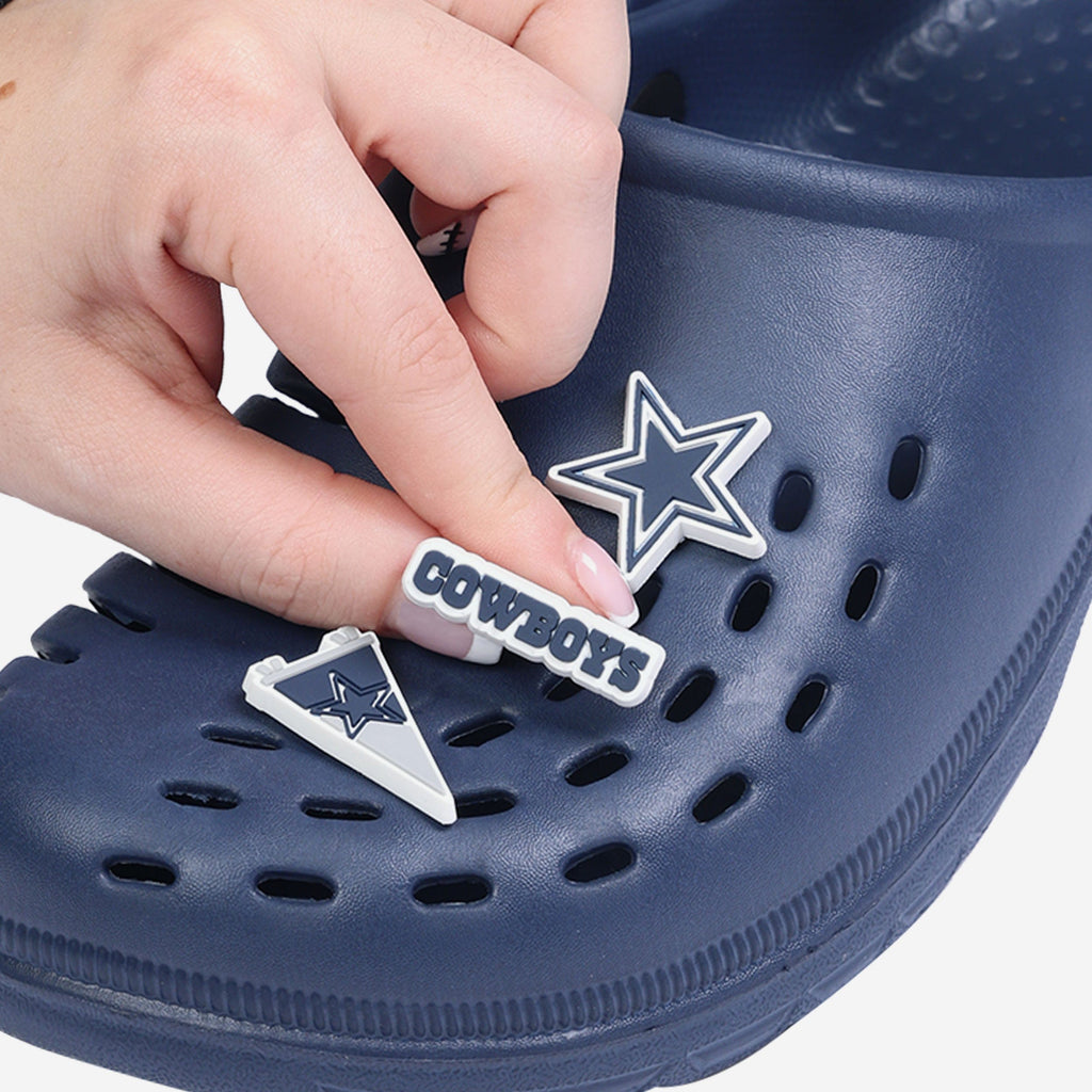 Dallas Cowboys 6 Pack Team Clog Charms FOCO