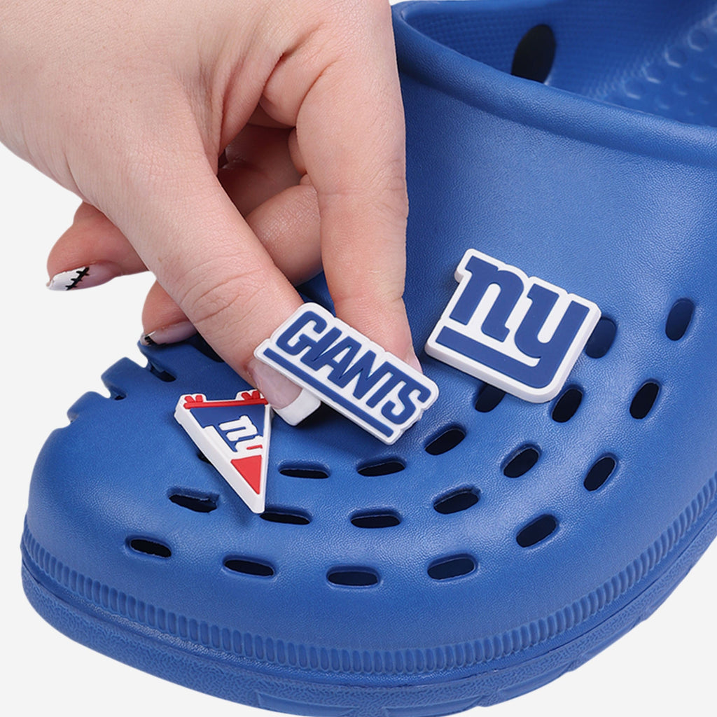 New York Giants 6 Pack Team Clog Charms FOCO