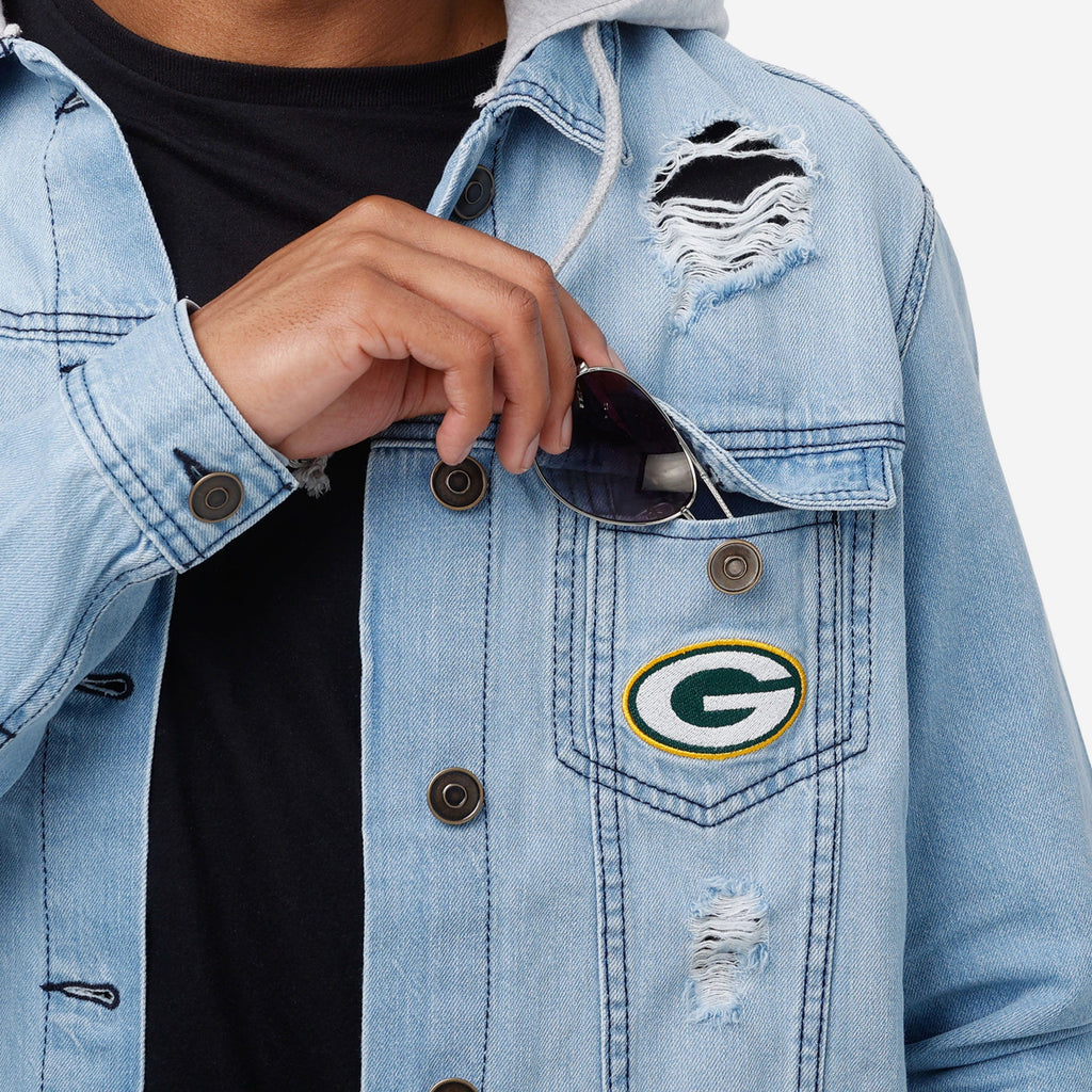 Green Bay Packers Denim Days Jacket FOCO
