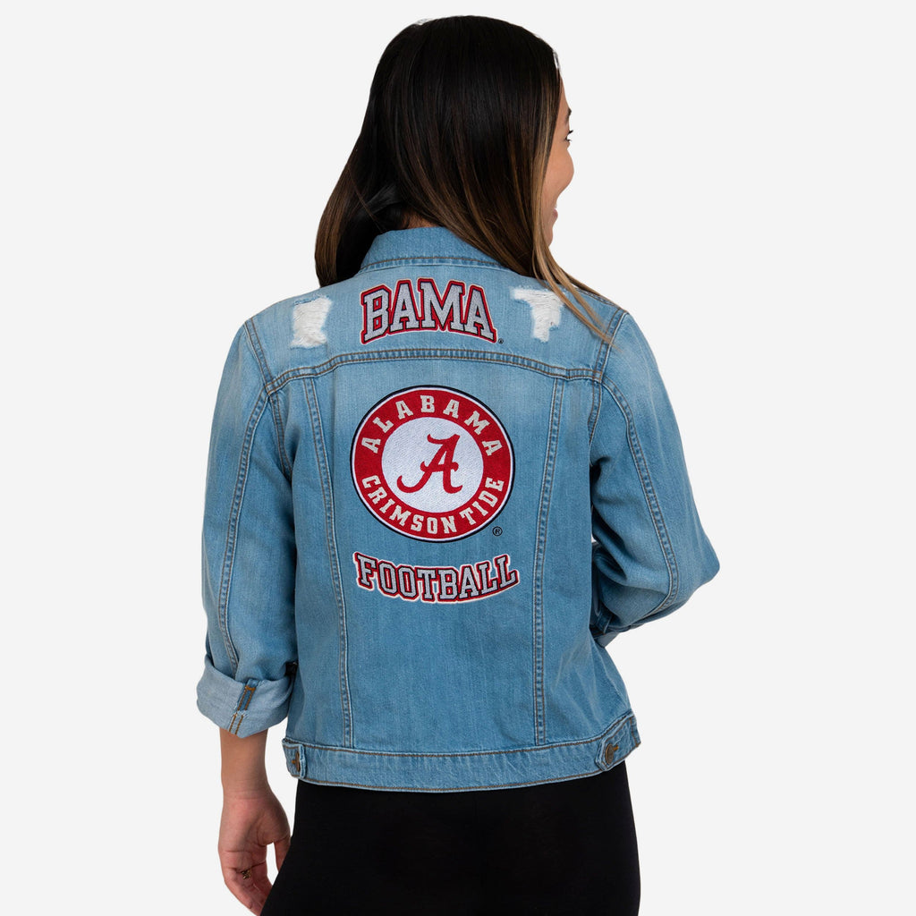 Alabama Crimson Tide Womens Denim Days Jacket FOCO