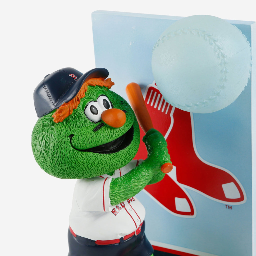 Wally The Green Monster Boston Red Sox Mascot Action Pose Light Up Bal FOCO