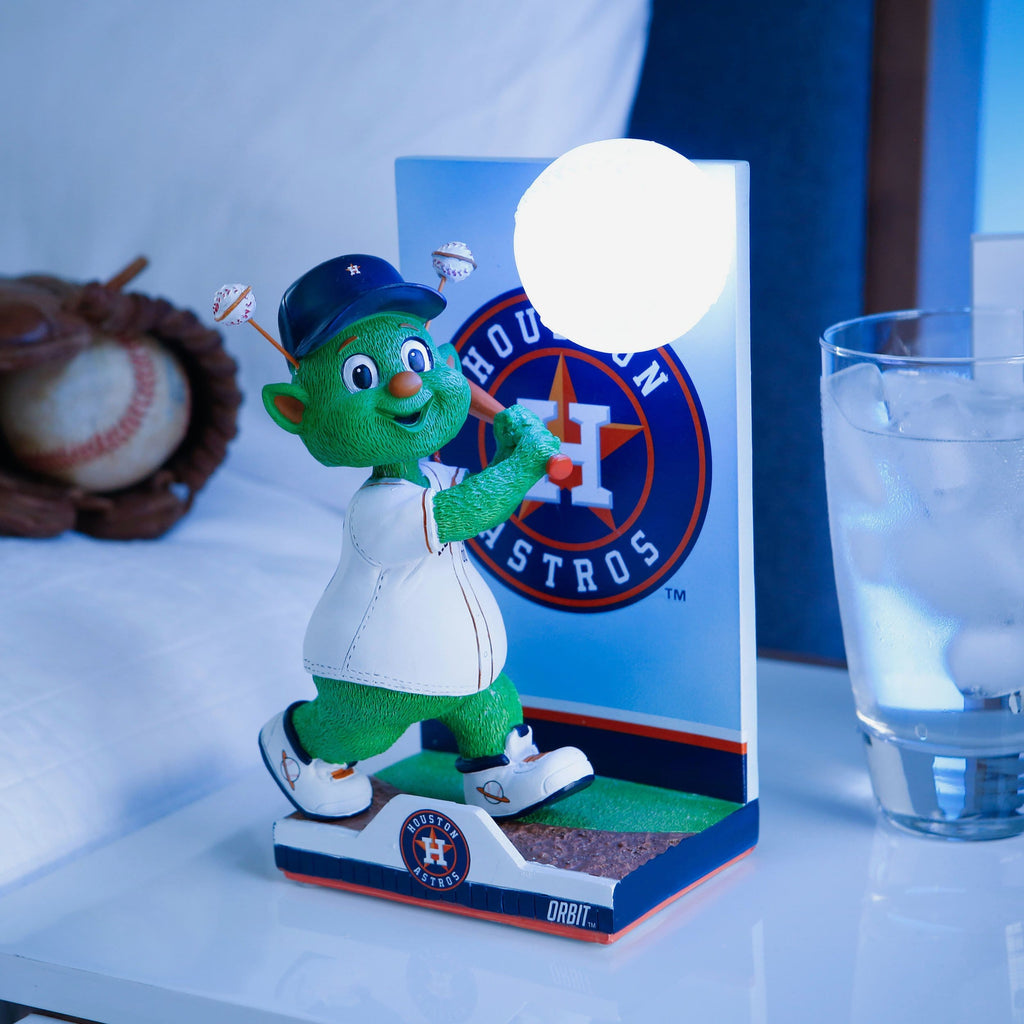 Orbit Houston Astros Mascot Action Pose Light Up Ball Bobblehead FOCO