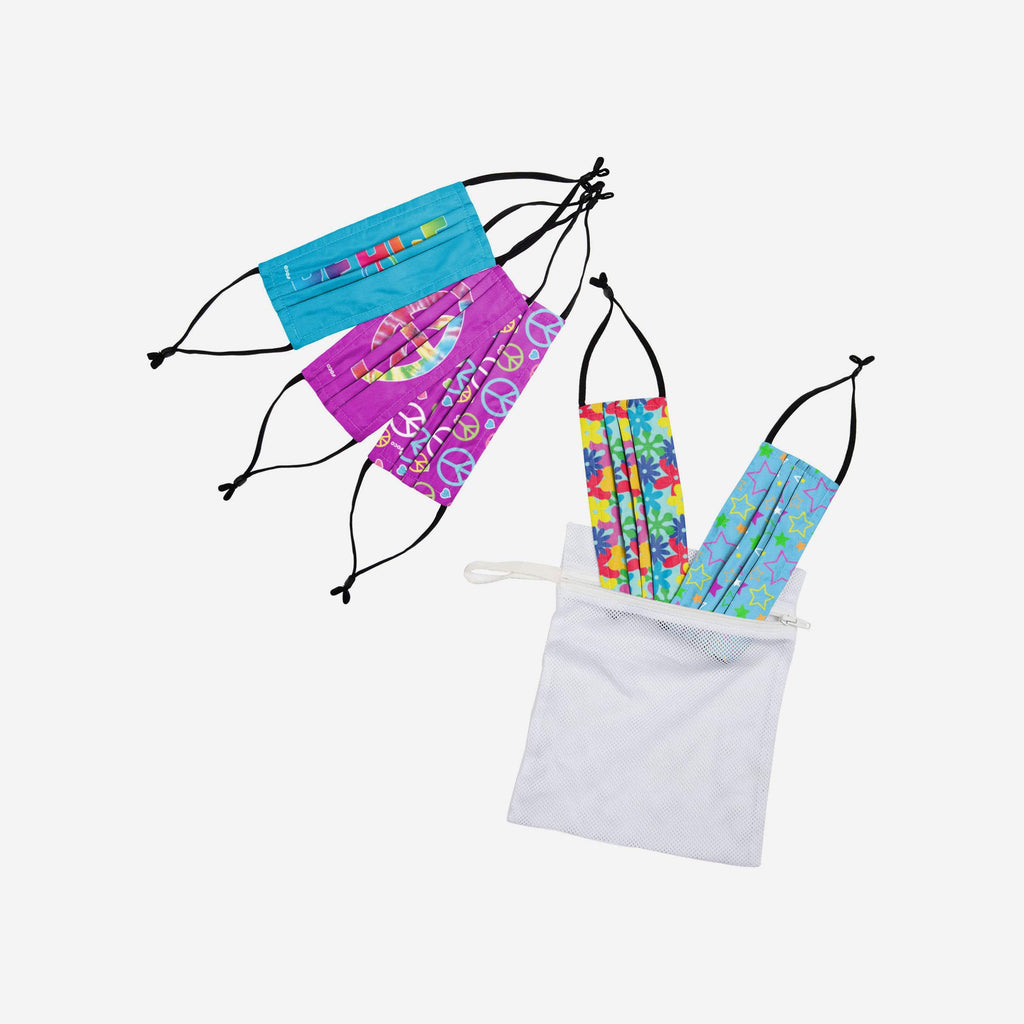 Peace Pack Youth Adjustable 5 Pack Face Cover FOCO