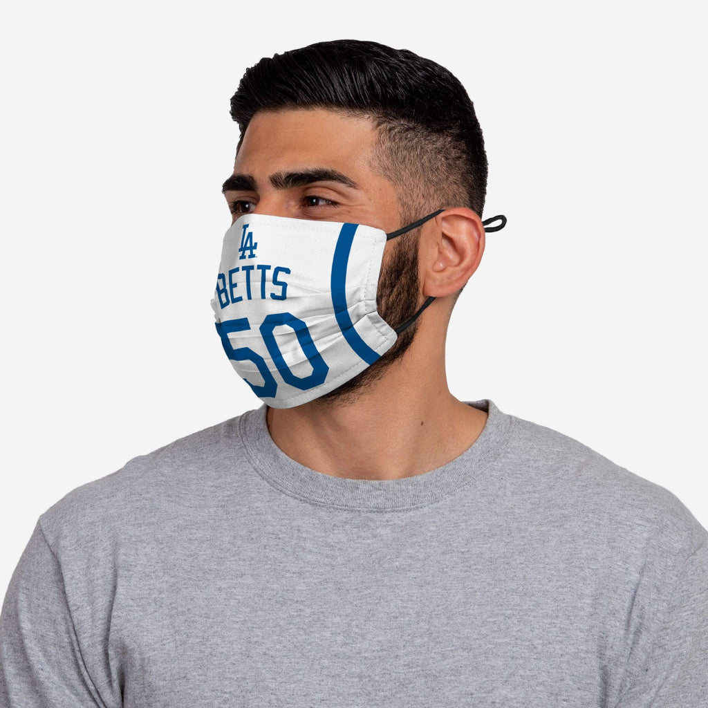 Mookie Betts Los Angeles Dodgers Adjustable Face Cover FOCO