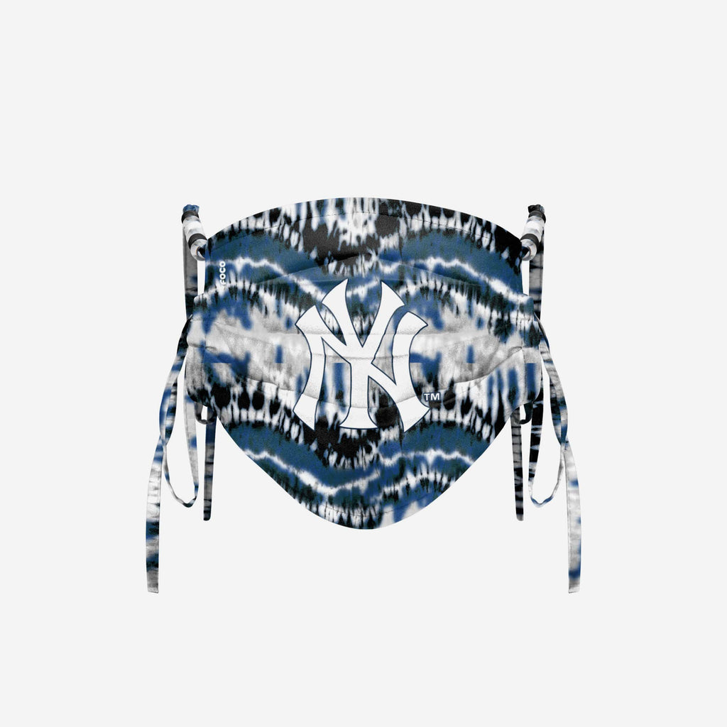 New York Yankees Tie-Dye Beaded Tie-Back Face Cover FOCO