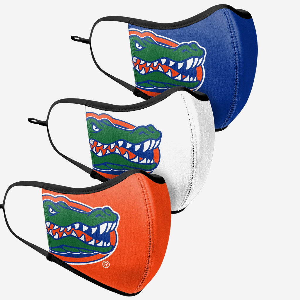 Florida Gators Sport 3 Pack Face Cover FOCO
