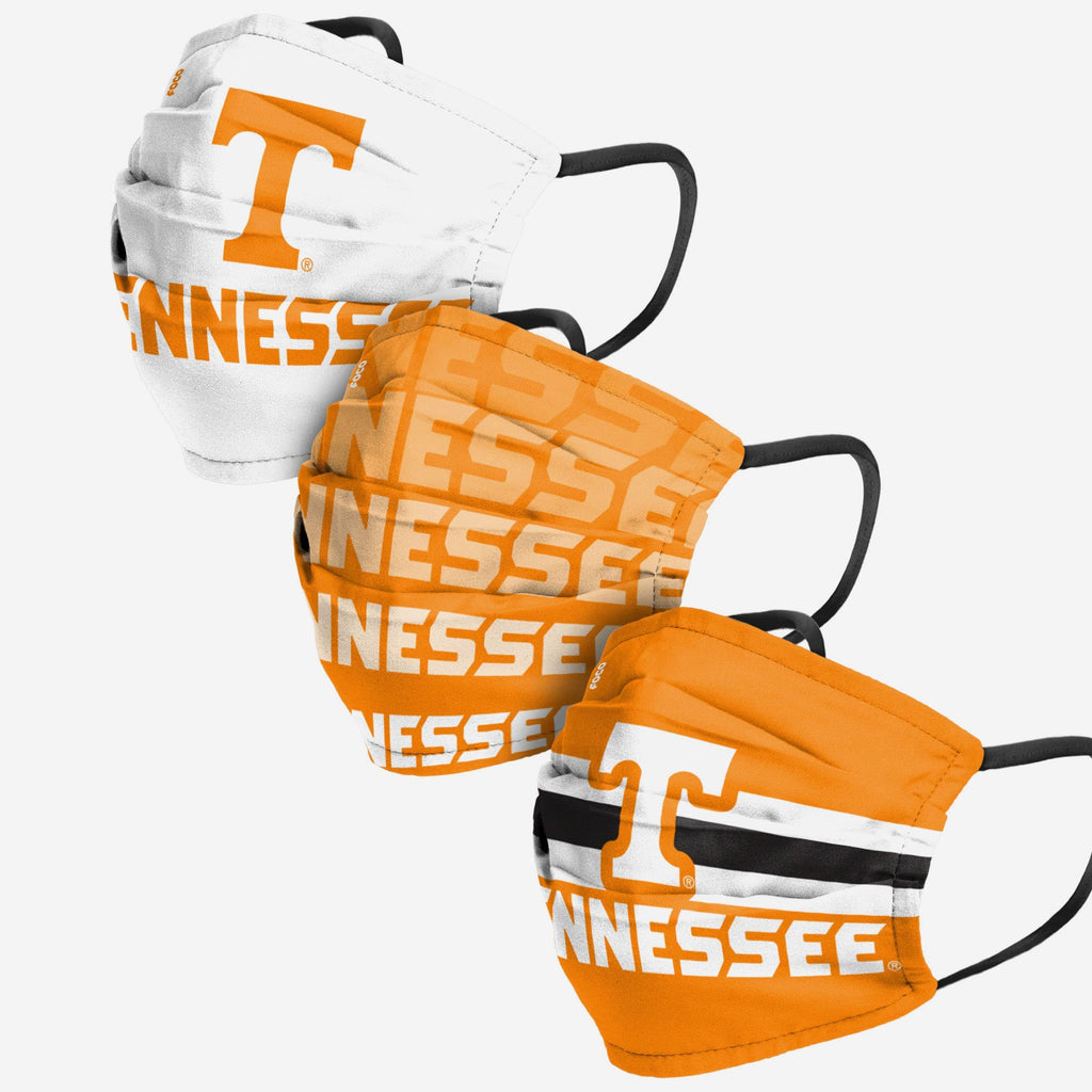 Tennessee Volunteers Matchday 3 Pack Face Cover FOCO